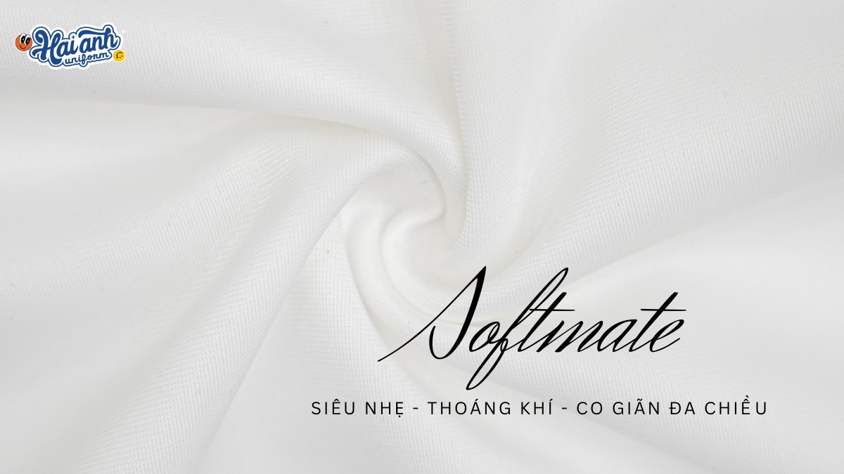 Vải Softmate - Mềm Mại, Thoáng Khí Với Cấu Trúc Dệt Lưới Đặc Biệt